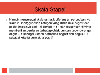 Data psikometri ss | PPTX