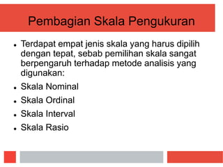 Data psikometri ss | PPTX