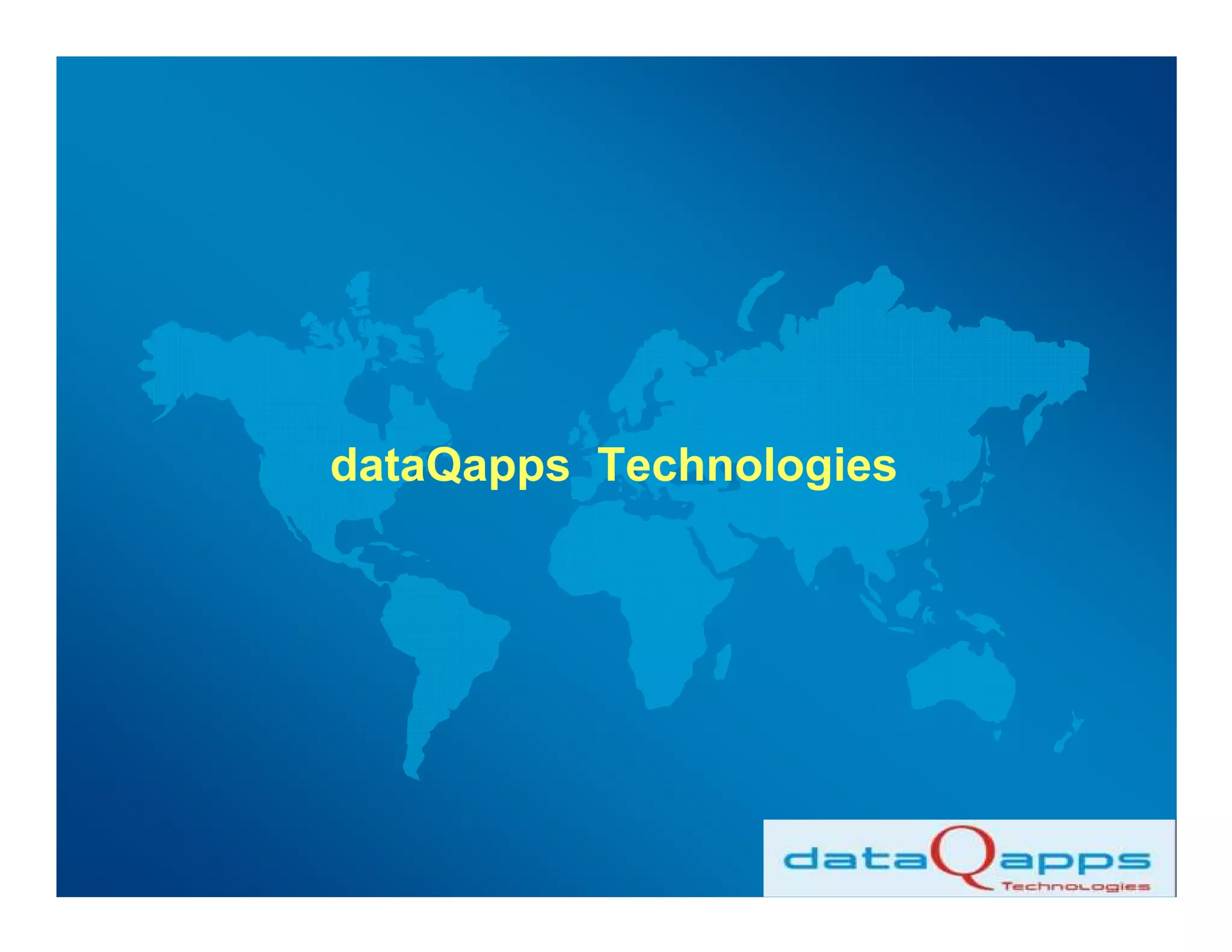 Data qapps technologies | PDF