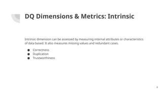 Data Quality - Dimensions & Tools: A Survey.pptx