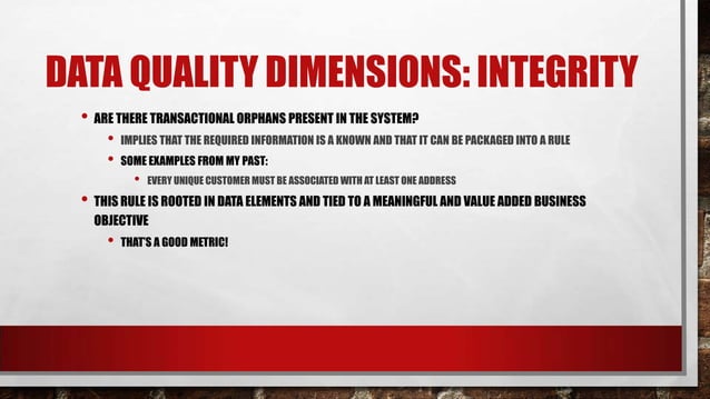 Data Quality Dashboards | PPT