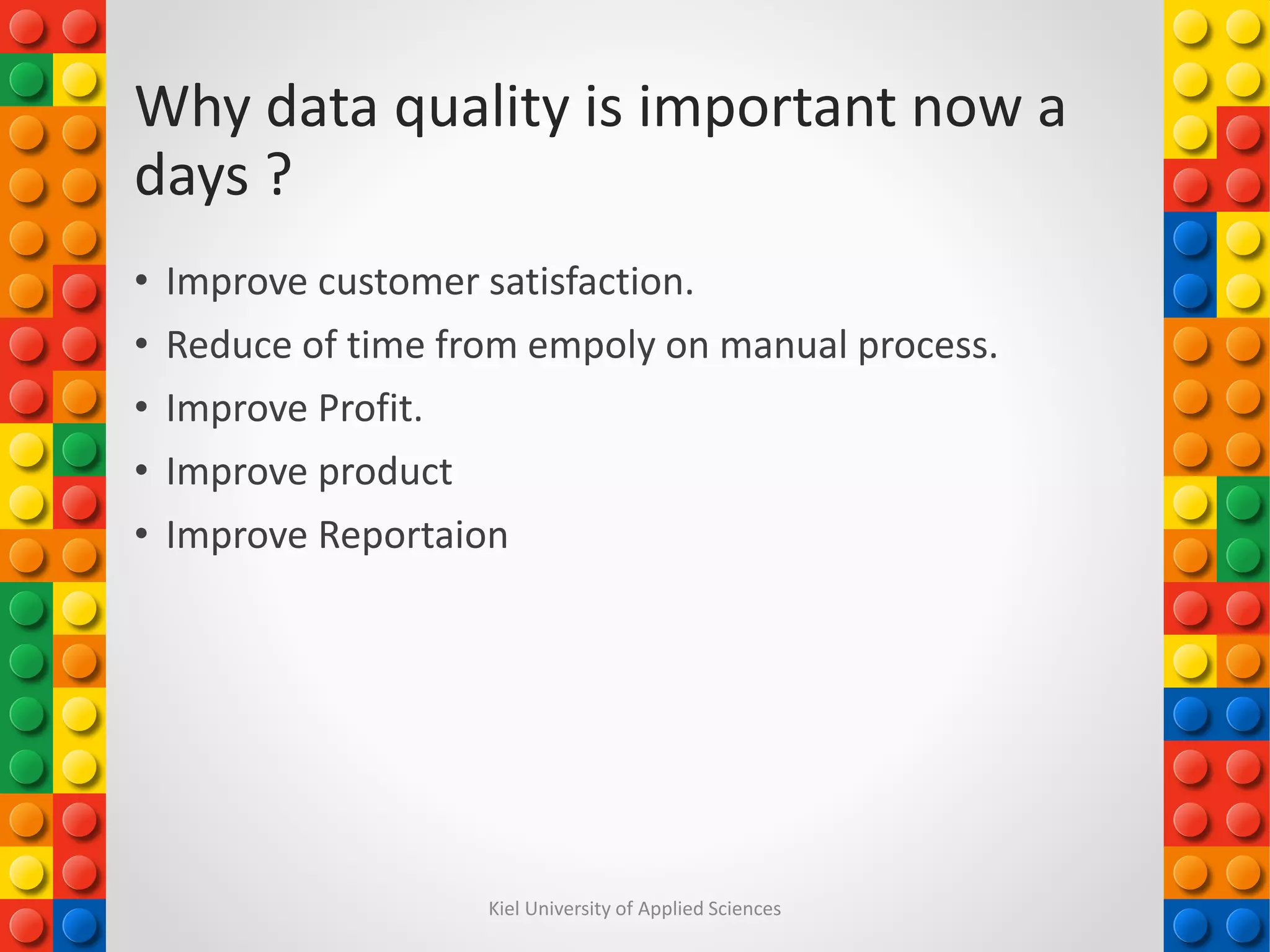 Data quality management Basic | PDF