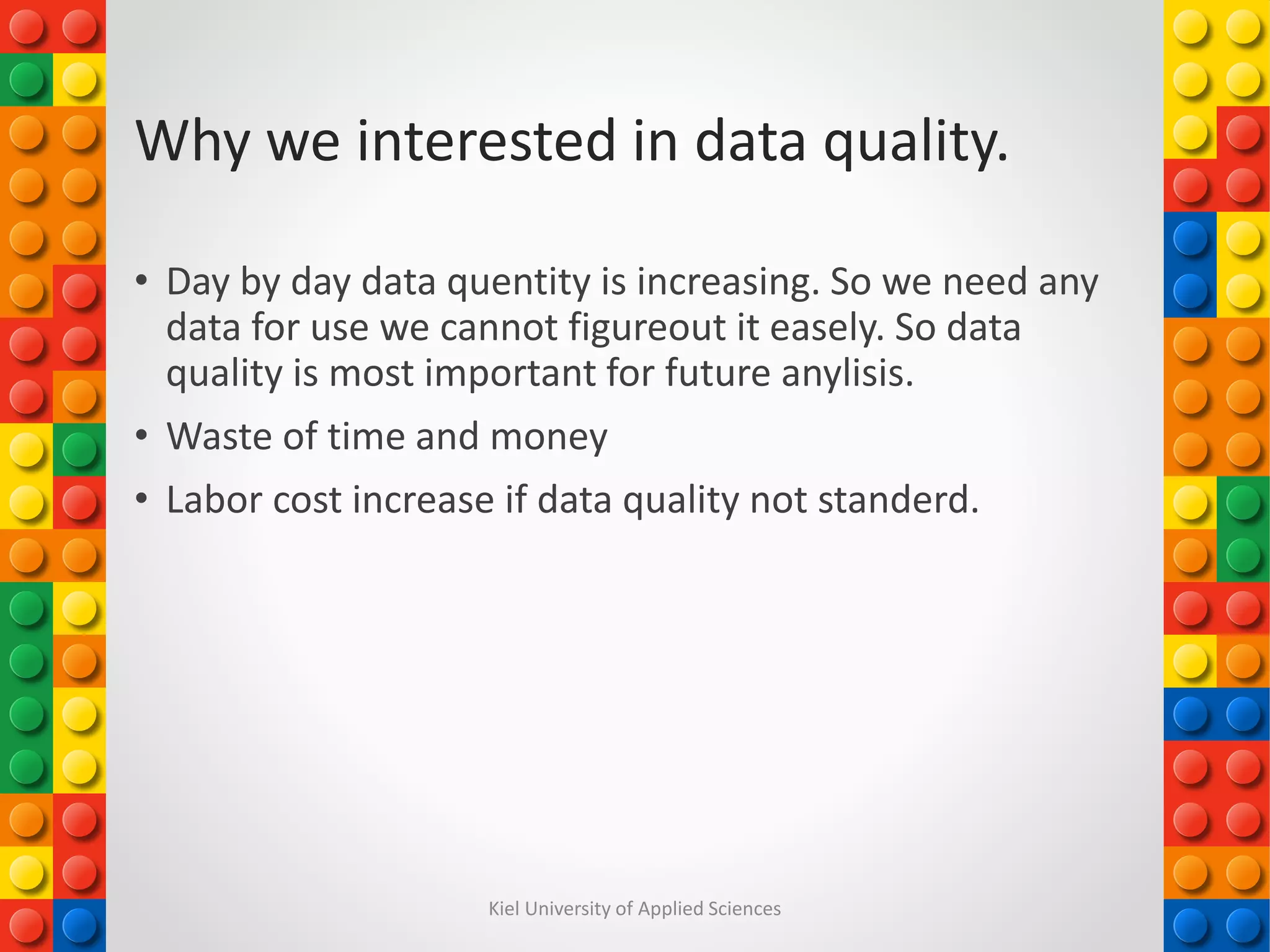 Data quality management Basic | PDF