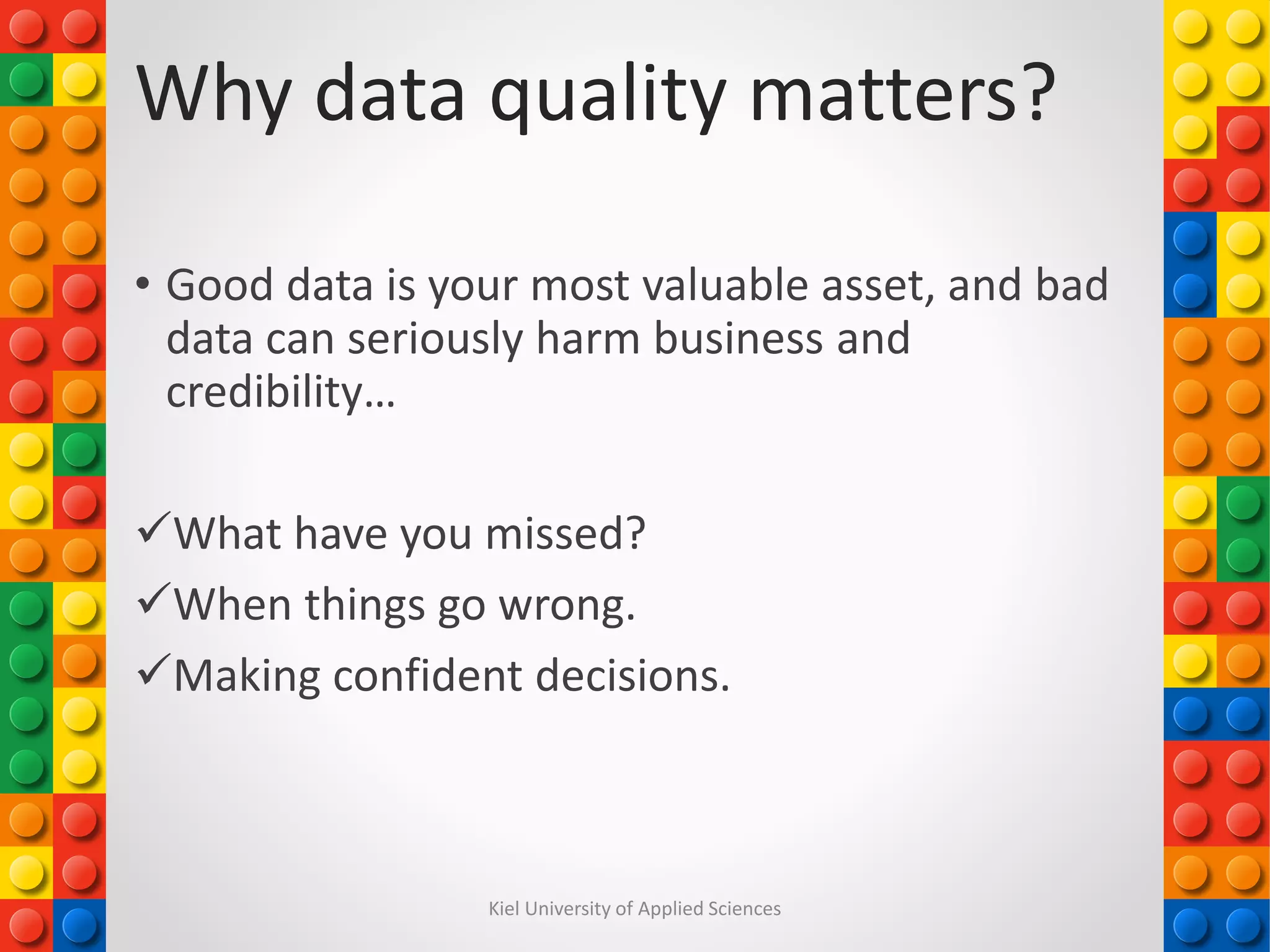 Data quality management Basic | PDF