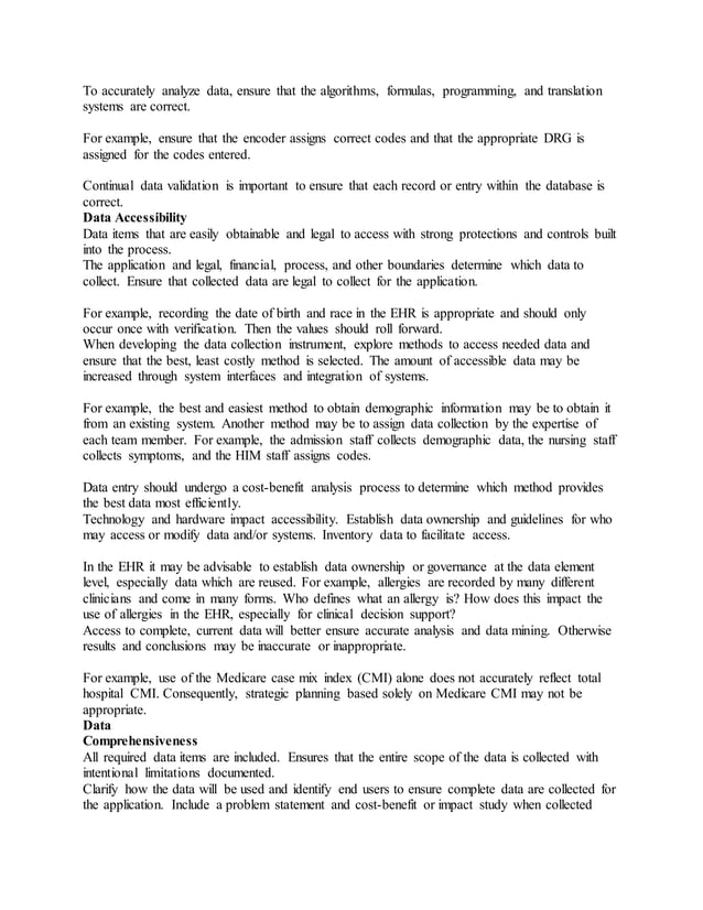 Data quality management model | PDF