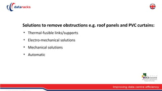 Fire suppression systems Full aisle containment and cooling | PPT