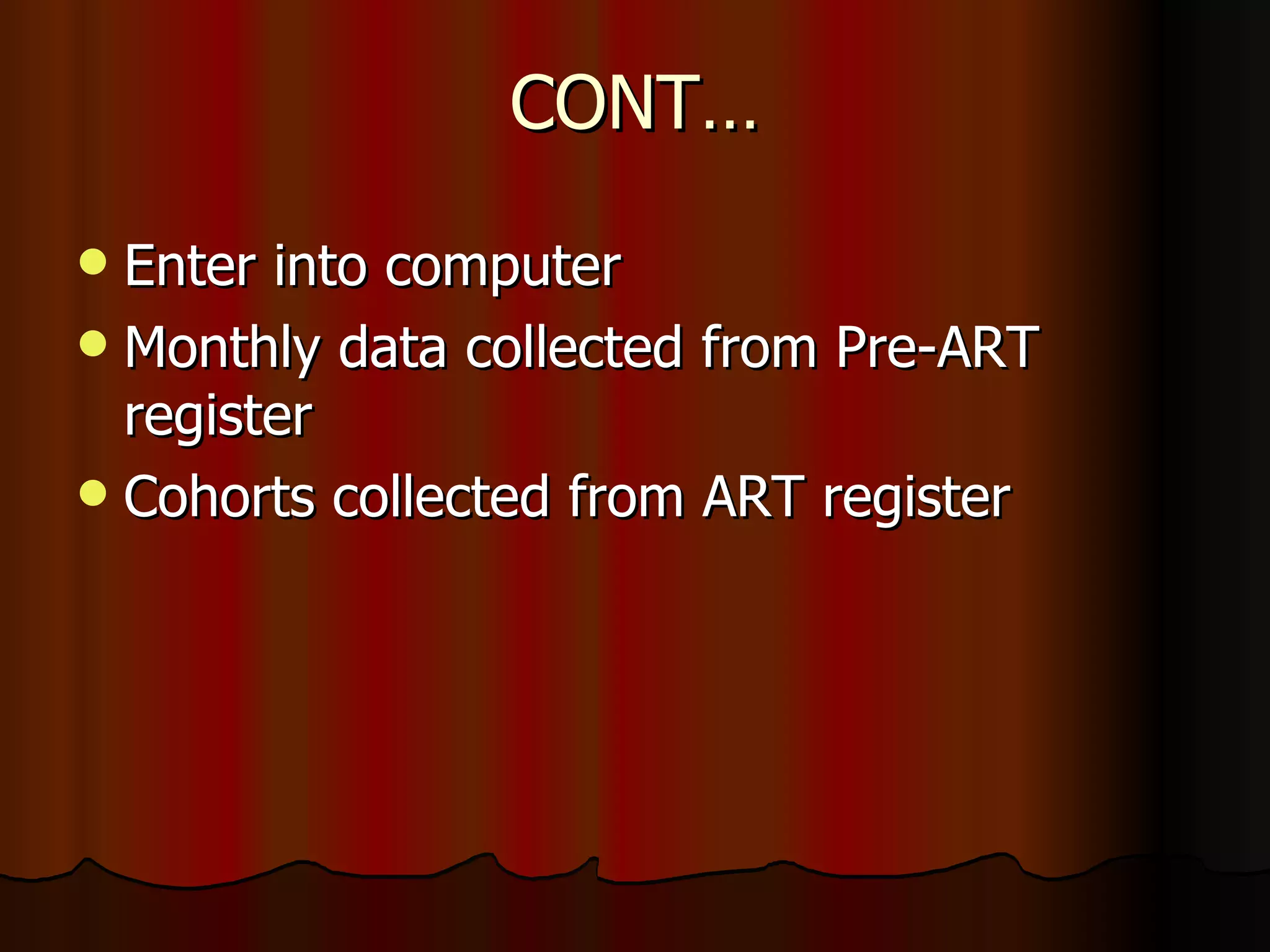 Data reconstruction using hmis tools | PPT