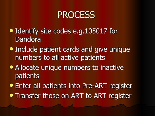 Data reconstruction using hmis tools | PPT
