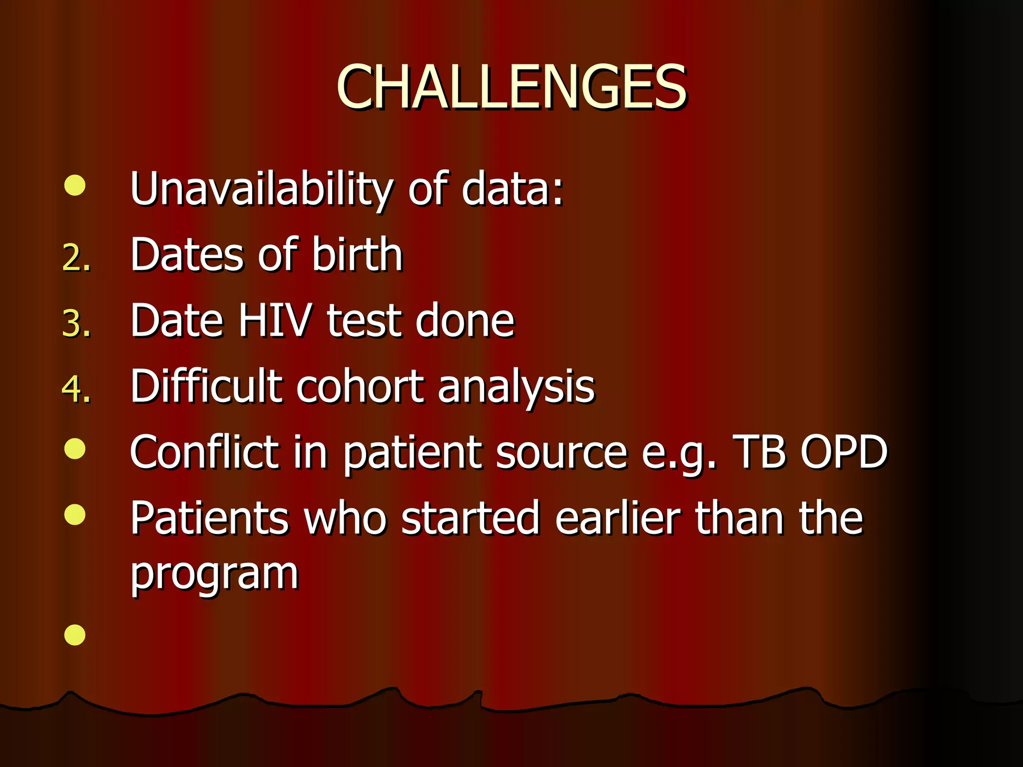 Data reconstruction using hmis tools | PPT