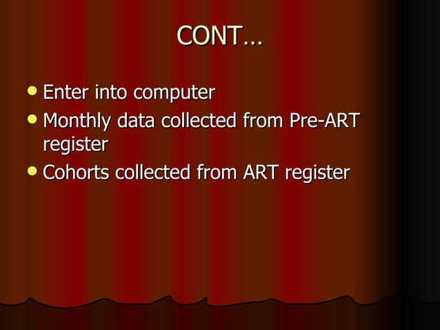 Data reconstruction using hmis tools | PPT