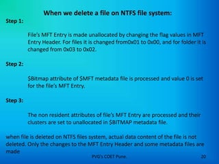Data recovery from storage device | PPTX