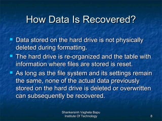 Data recovery | PPT