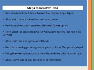 Data Recovery Software | PPT