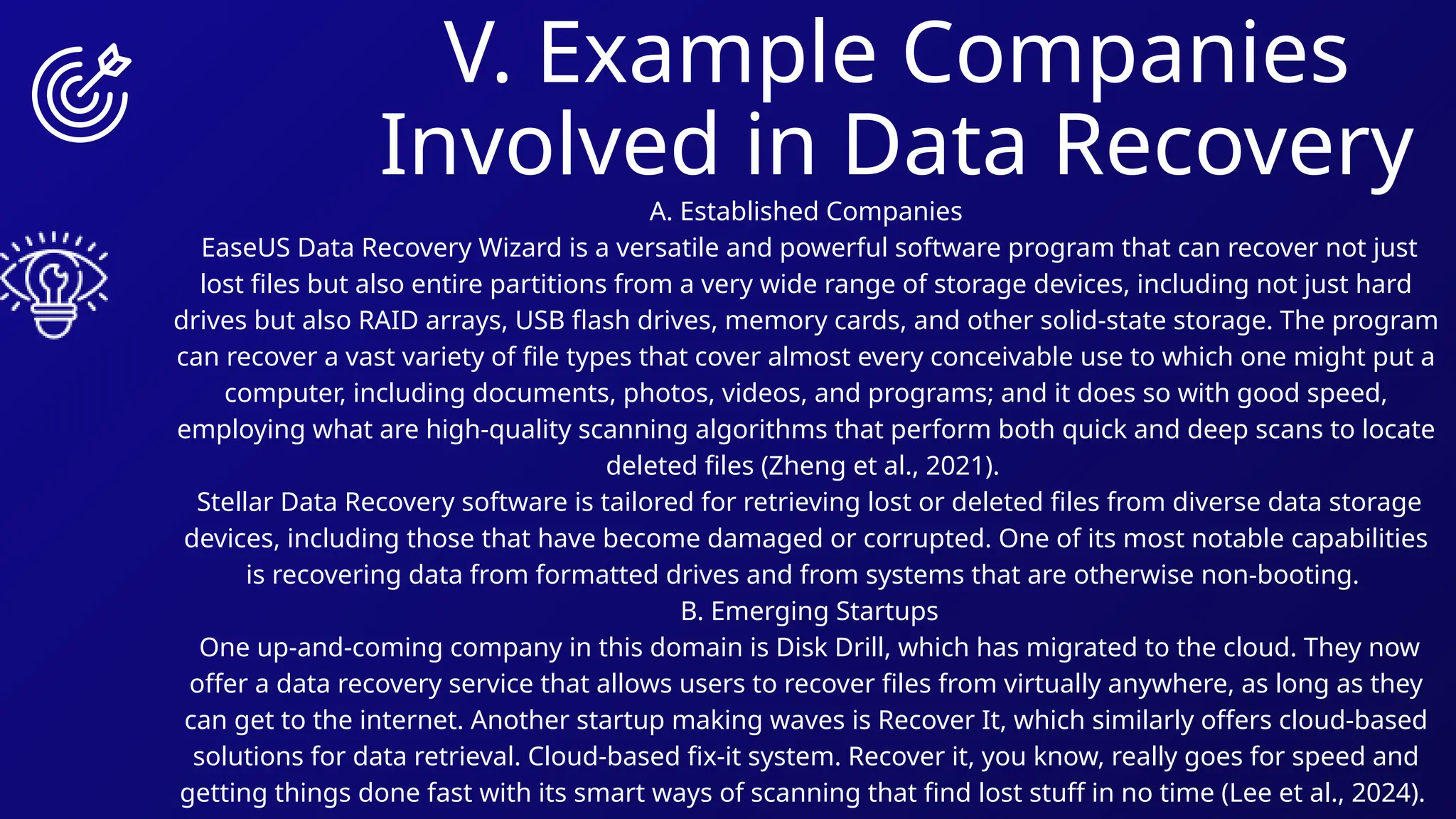 Data Recovery techniques explained with examples | PPT