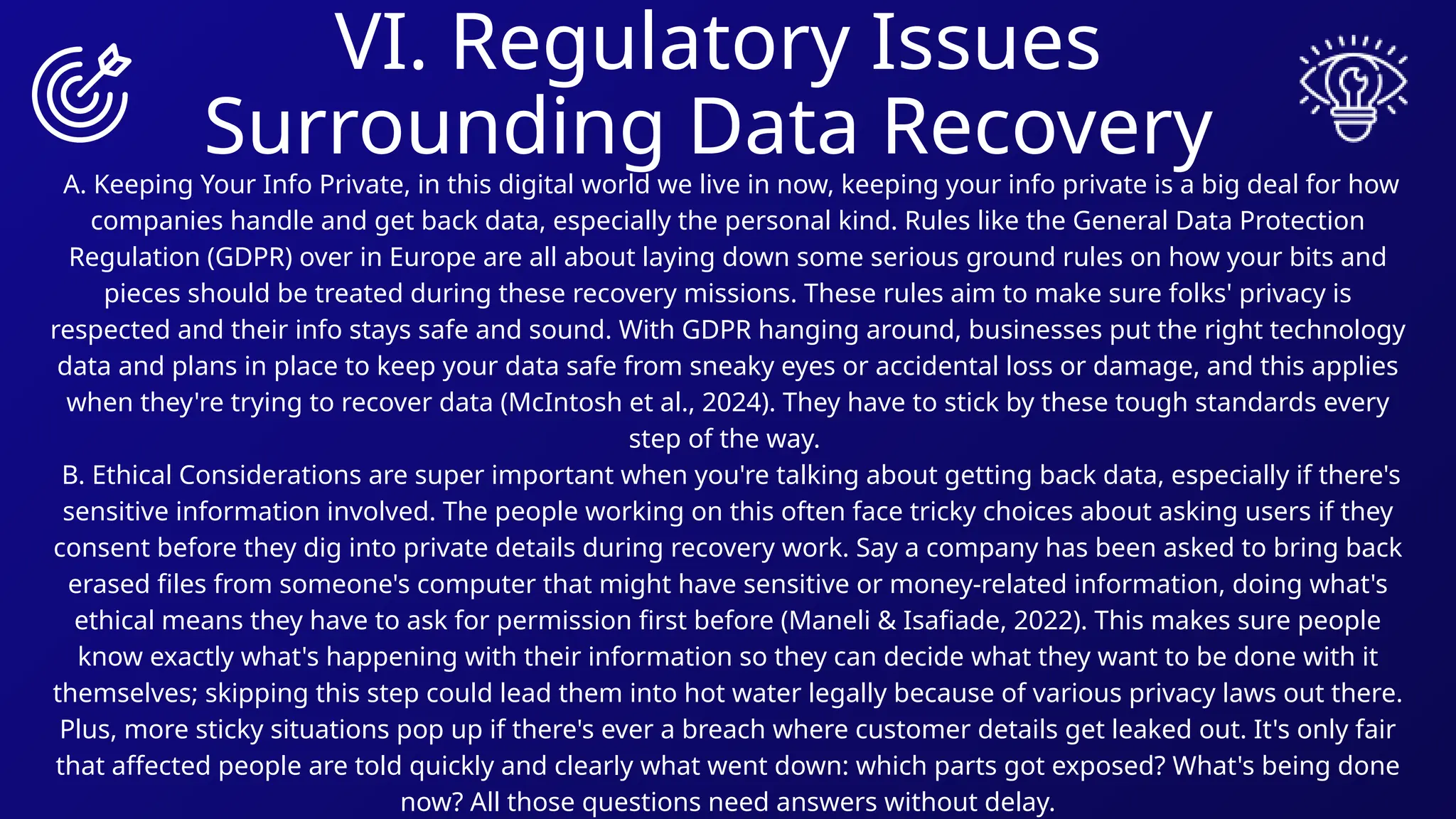 Data Recovery techniques explained with examples | PPT