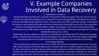 Data Recovery techniques explained with examples | PPT