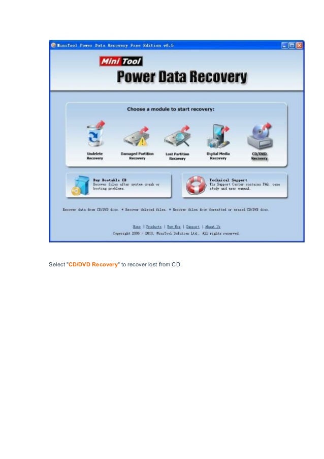 Data recovery tools mini tool power data recovery