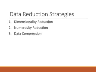Data Reduction | PPTX