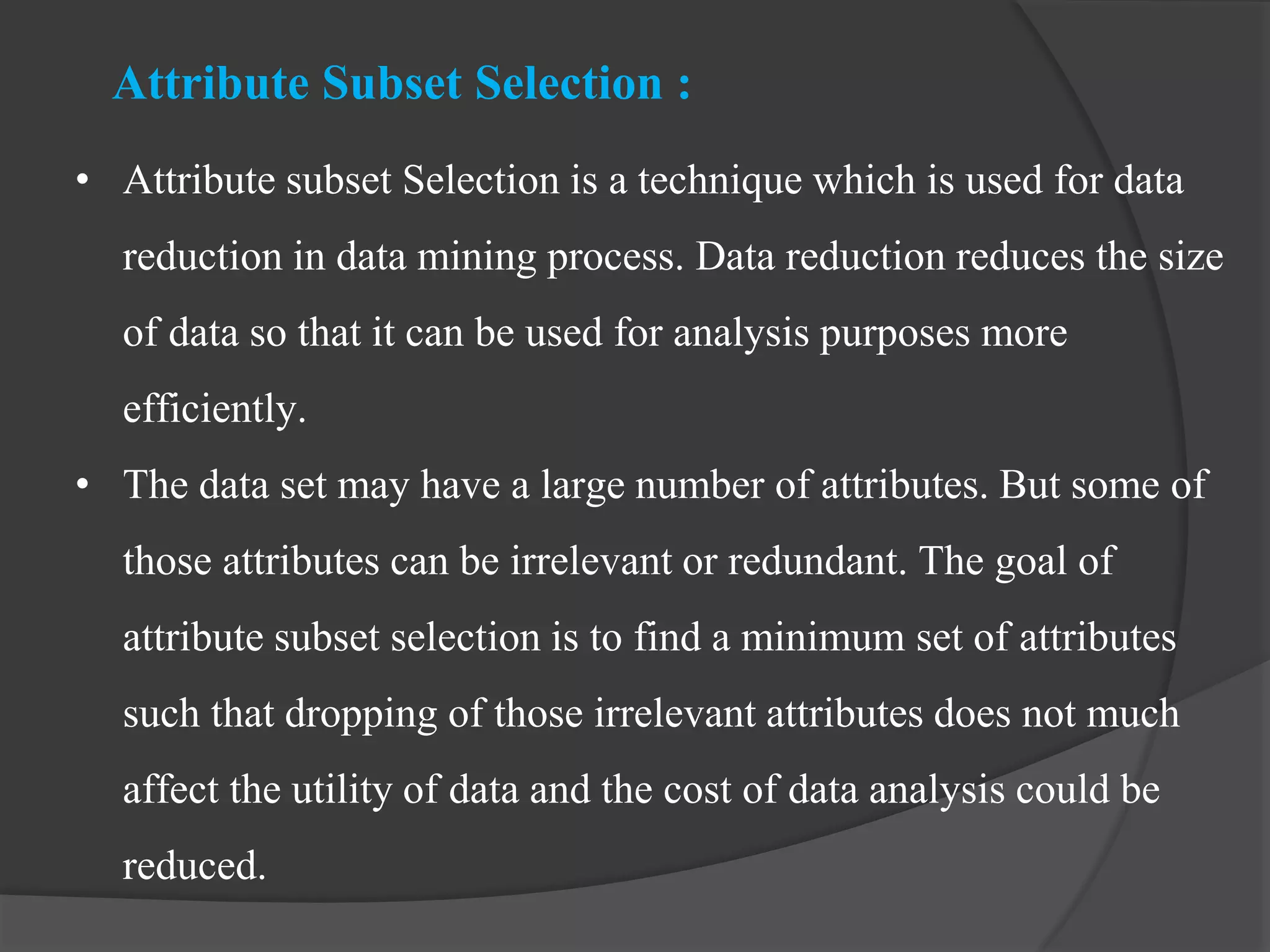 Data reduction | PPTX