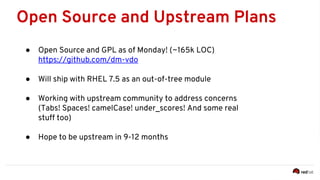 Data Reduction for Gluster with VDO | PDF
