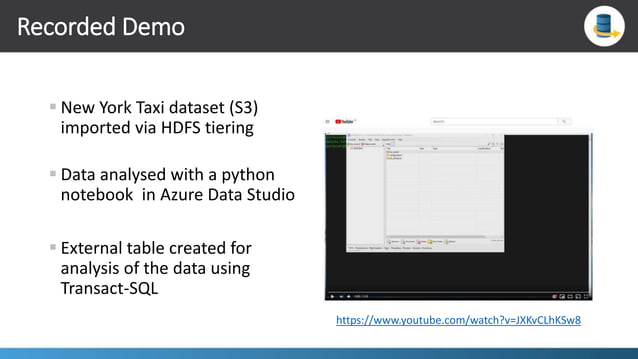 Data relay introduction to big data clusters | PPT