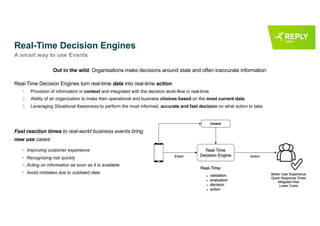 Data reply sneak peek: real time decision engines | PPT
