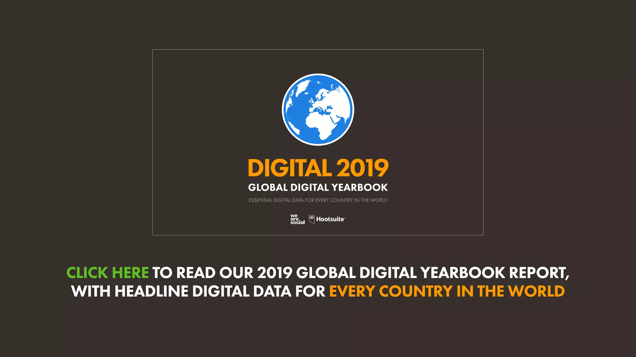 DIGITAL 2019: GLOBAL INTERNET USE ACCELERATES | PPT