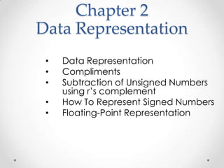 Data representation | PPT