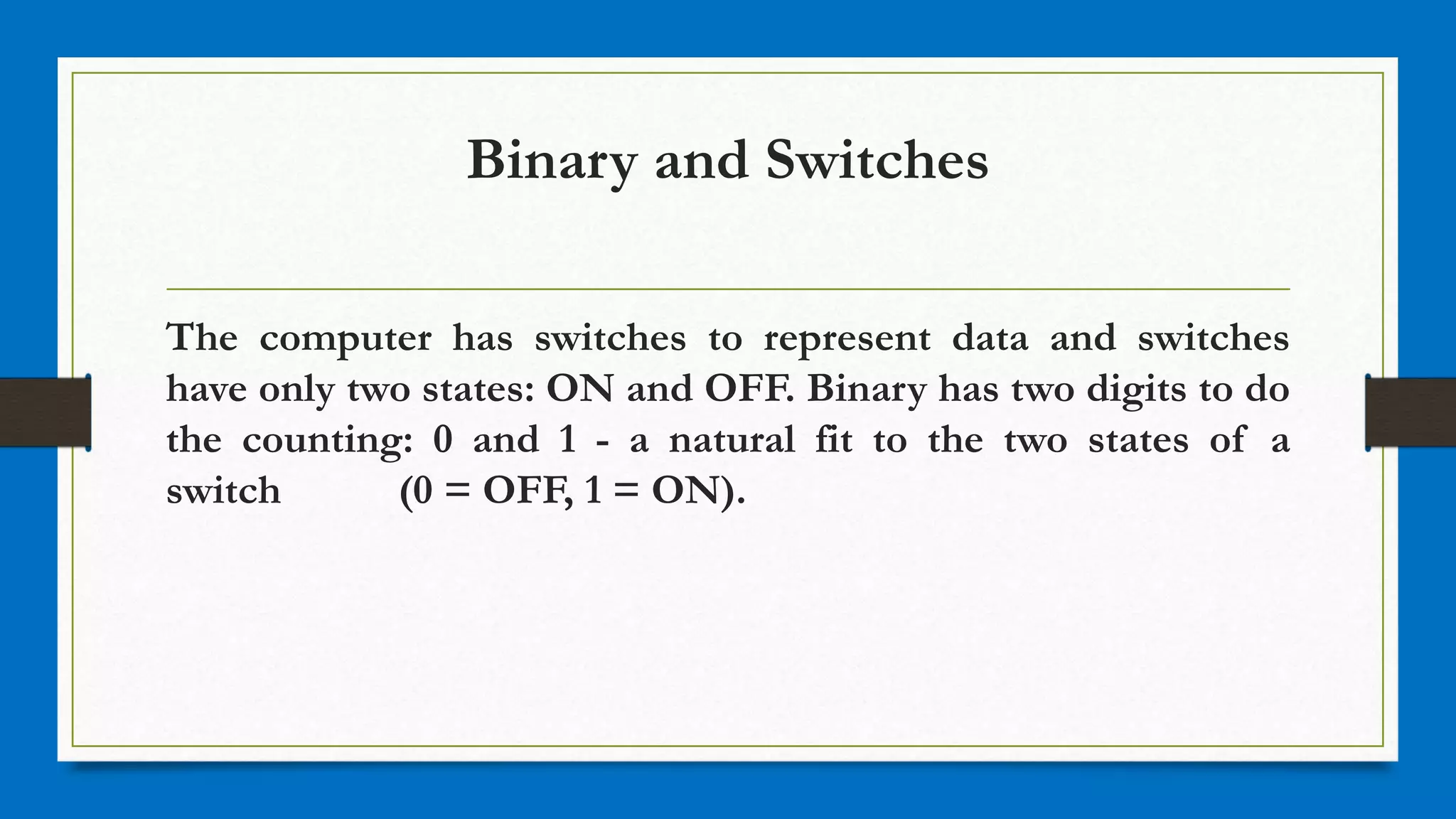 Data representation | PPTX