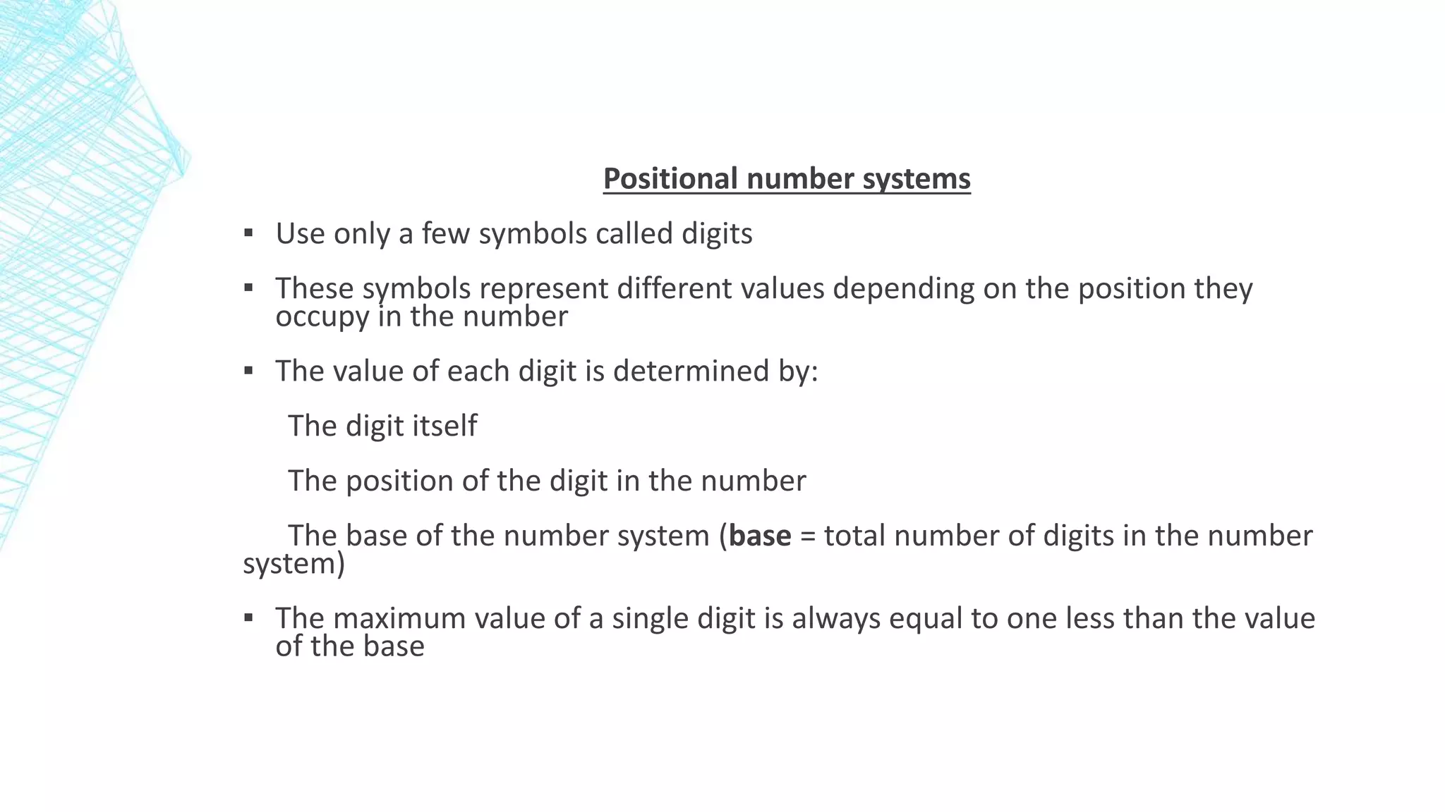 Data representation | PPTX