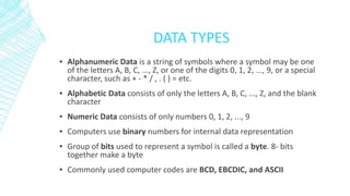 Data representation | PPT