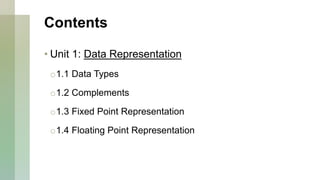 Data_Representation_CAO.pptx............ | PPTX