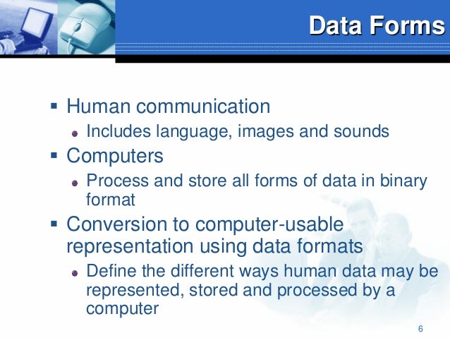 Data Representation In Computers