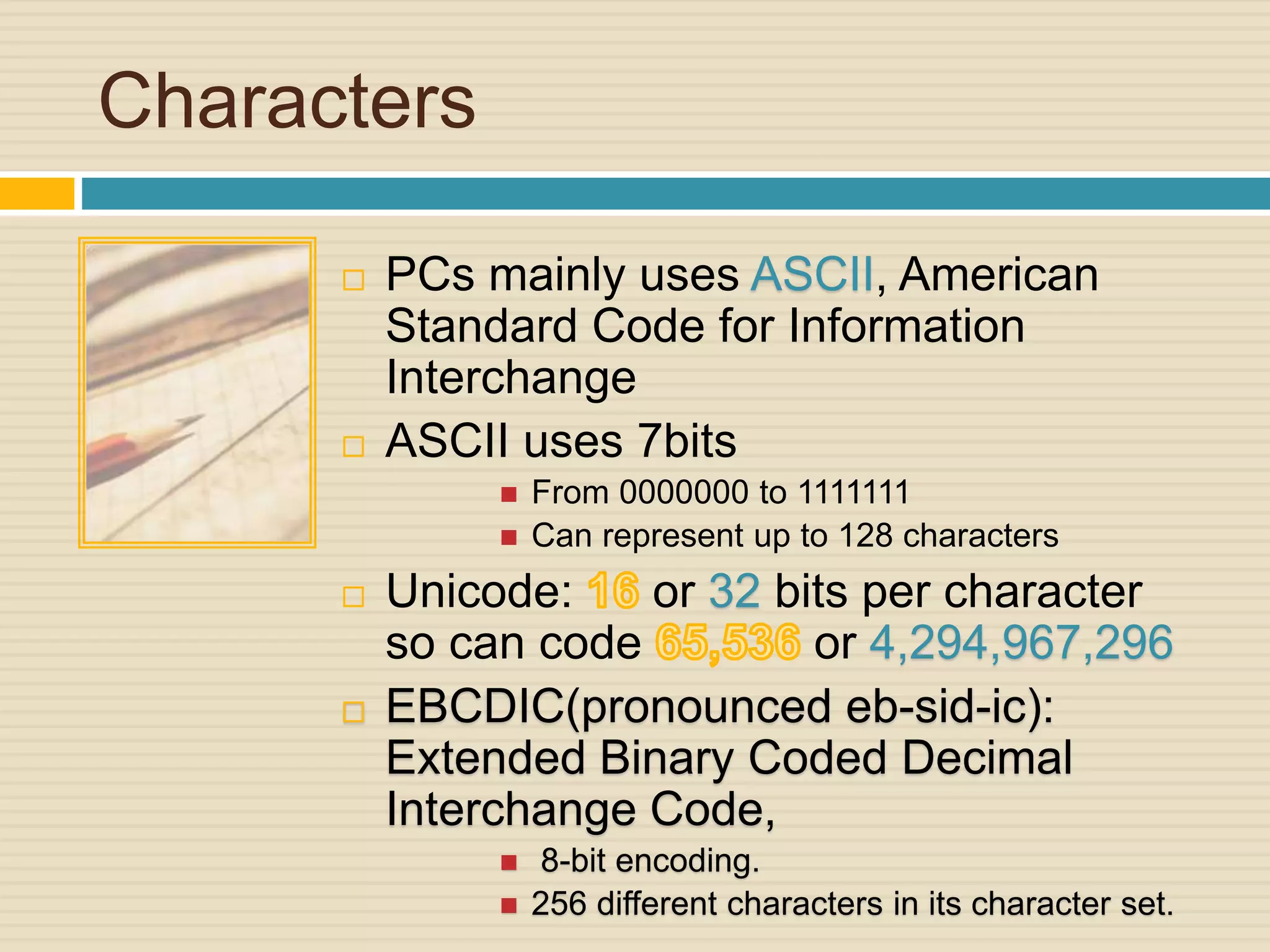 Data Representation in Computers | PPTX