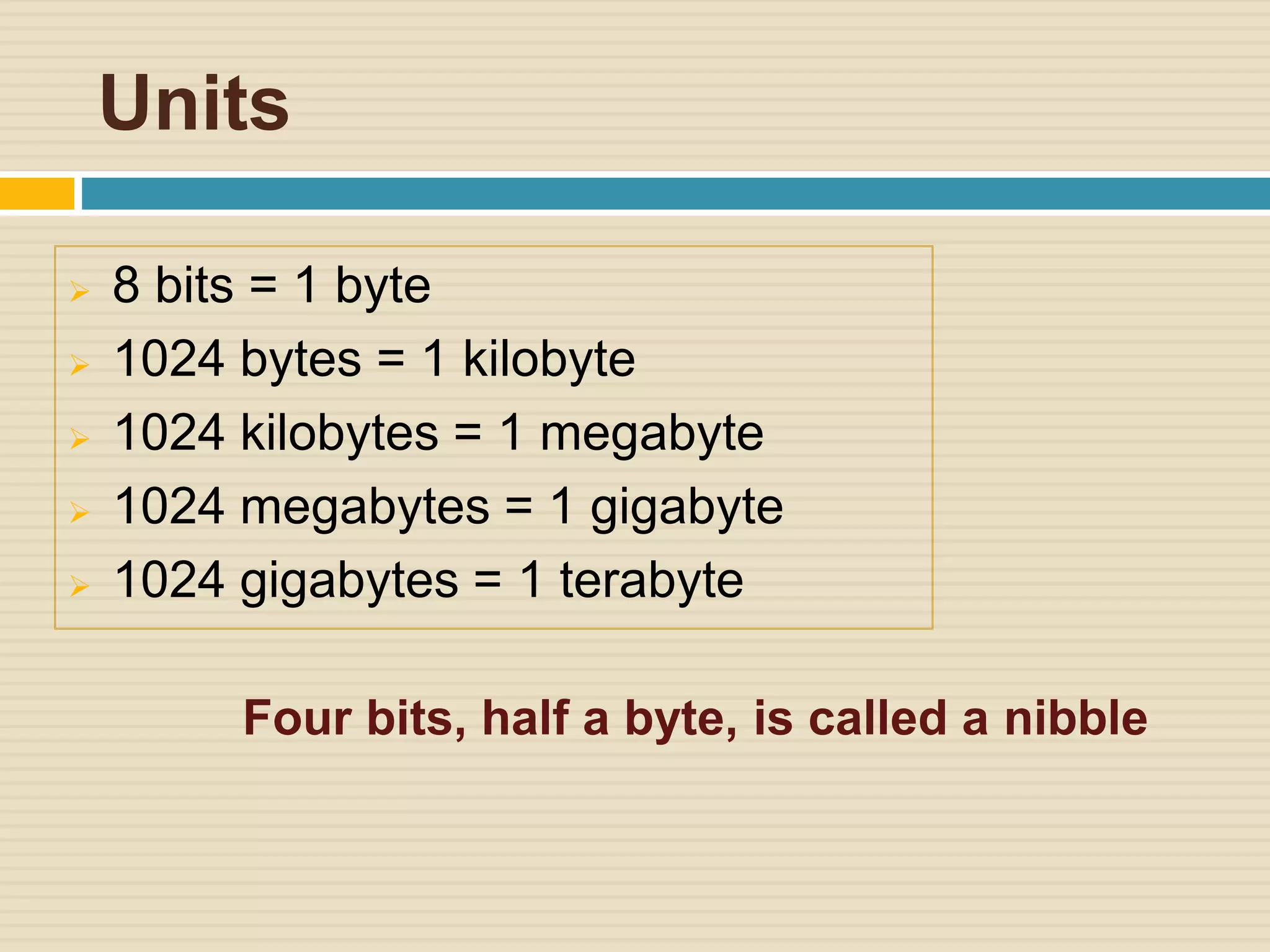 Data Representation In Computers | Ppt