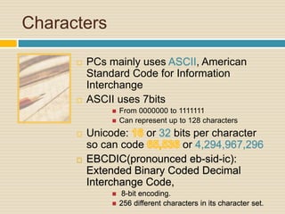 Data Representation in Computers | PPTX