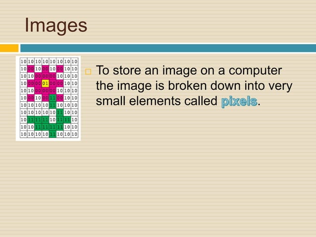 Data Representation in Computers | PPT