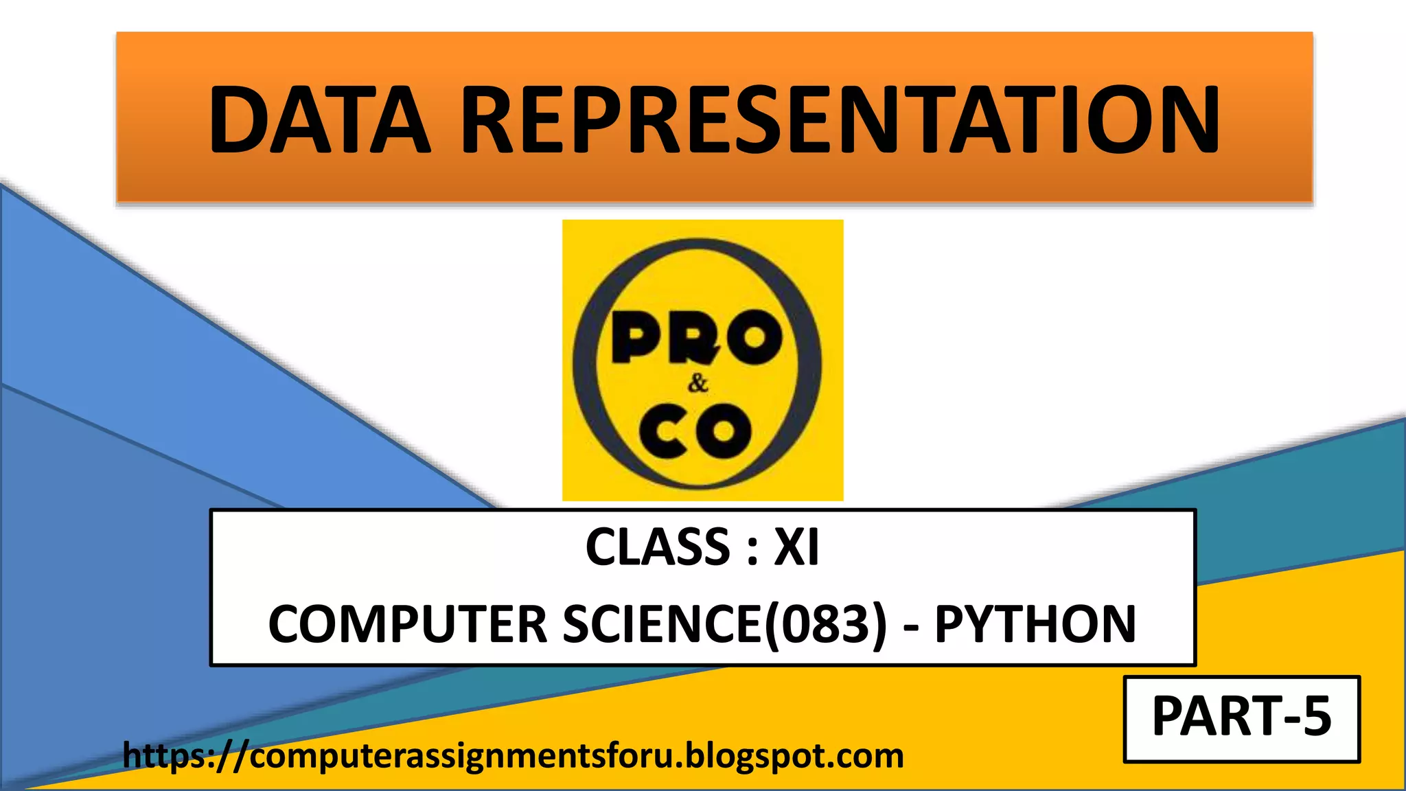 DATA REPRESENTATION-NUMBER SYSTEM | PPTX | Computing | Technology & Computing