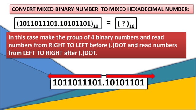 DATA REPRESENTATION-NUMBER SYSTEM | PPTX | Computing | Technology ...