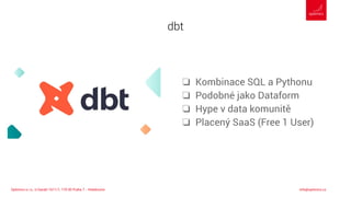Data Restart 2023: Viet Anh Chu Jakub Kříž - Od teorie k praxi: Efektivní práce s Dataform | PPT