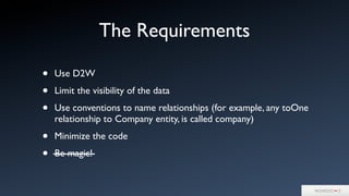 Filtering data with D2W | PPT