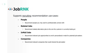 Personalized Recommendations @ DataRNK.com