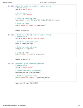 Data S. CIA Codes.pdcf code presentation | PDF
