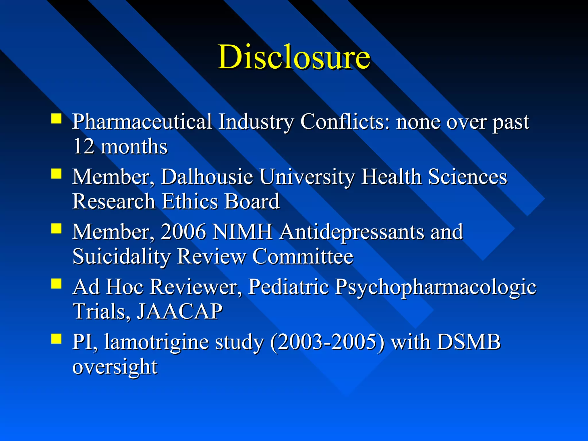 Data Safety Monitoring Boards in Pediatric Clinical Trials | PPT