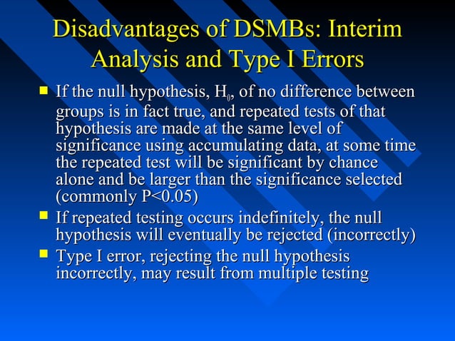 Data Safety Monitoring Boards in Pediatric Clinical Trials | PPT