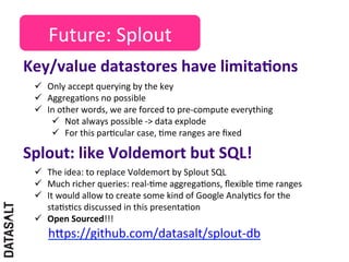 Datasalt - BBVA case study - extracting value from credit card transactions | PPT