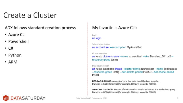 Time series Analytics - a deep dive into ADX Azure Data Explorer @Data ...