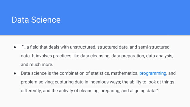 Data Science & AI Road Map by Python & Computer science tutor in ...