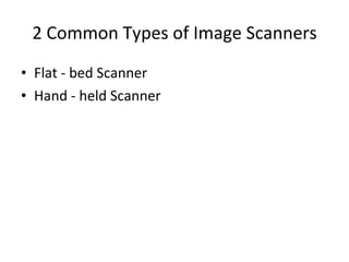 Data Scanning Devices | PPT