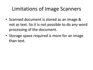 Data Scanning Devices | PPT